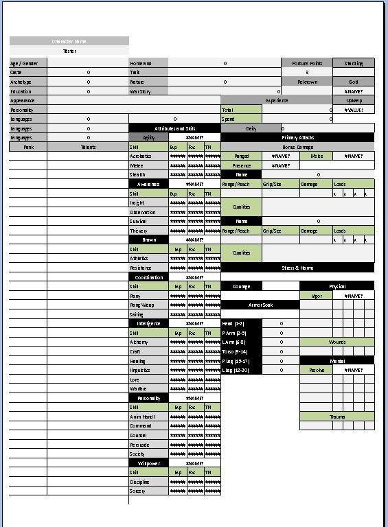 Conan RPG 2D20 SpreadsheetProject Profiles - Reviews, Download, Gallery, FAQ